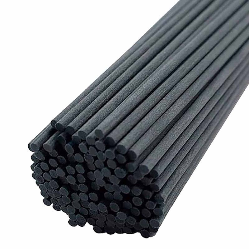 Reed-sticks, sorte duftpinde i fiber, 25cm x Ø4mm - Løse pinde og ...
